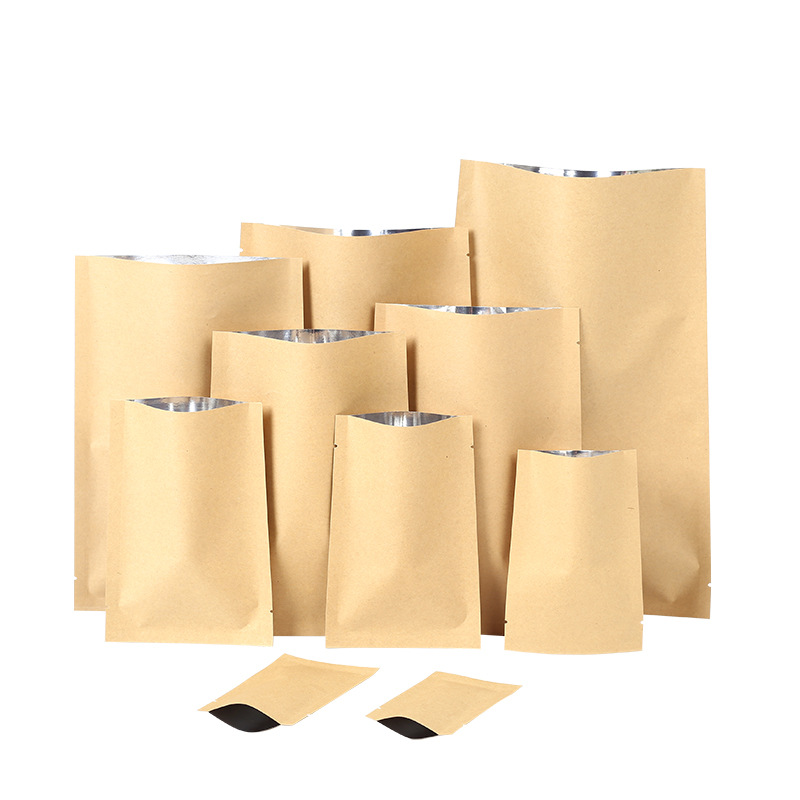 Biodegradable kraft paper tea packaging bag