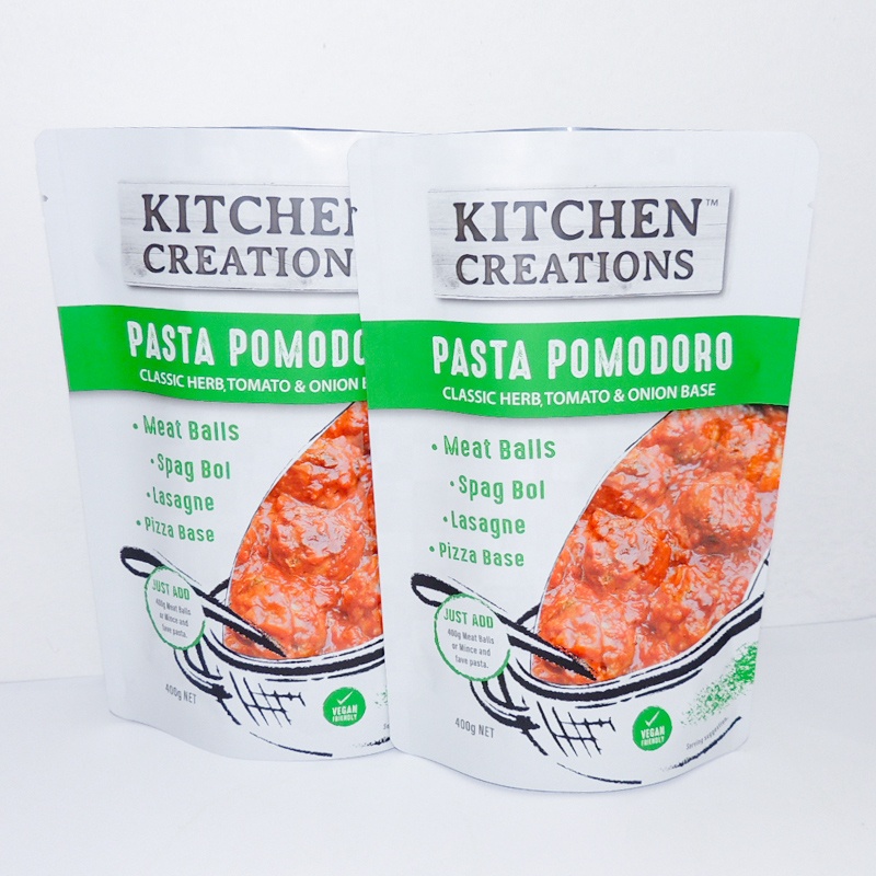 Custom packaging retort pouch is non-toxic and safe