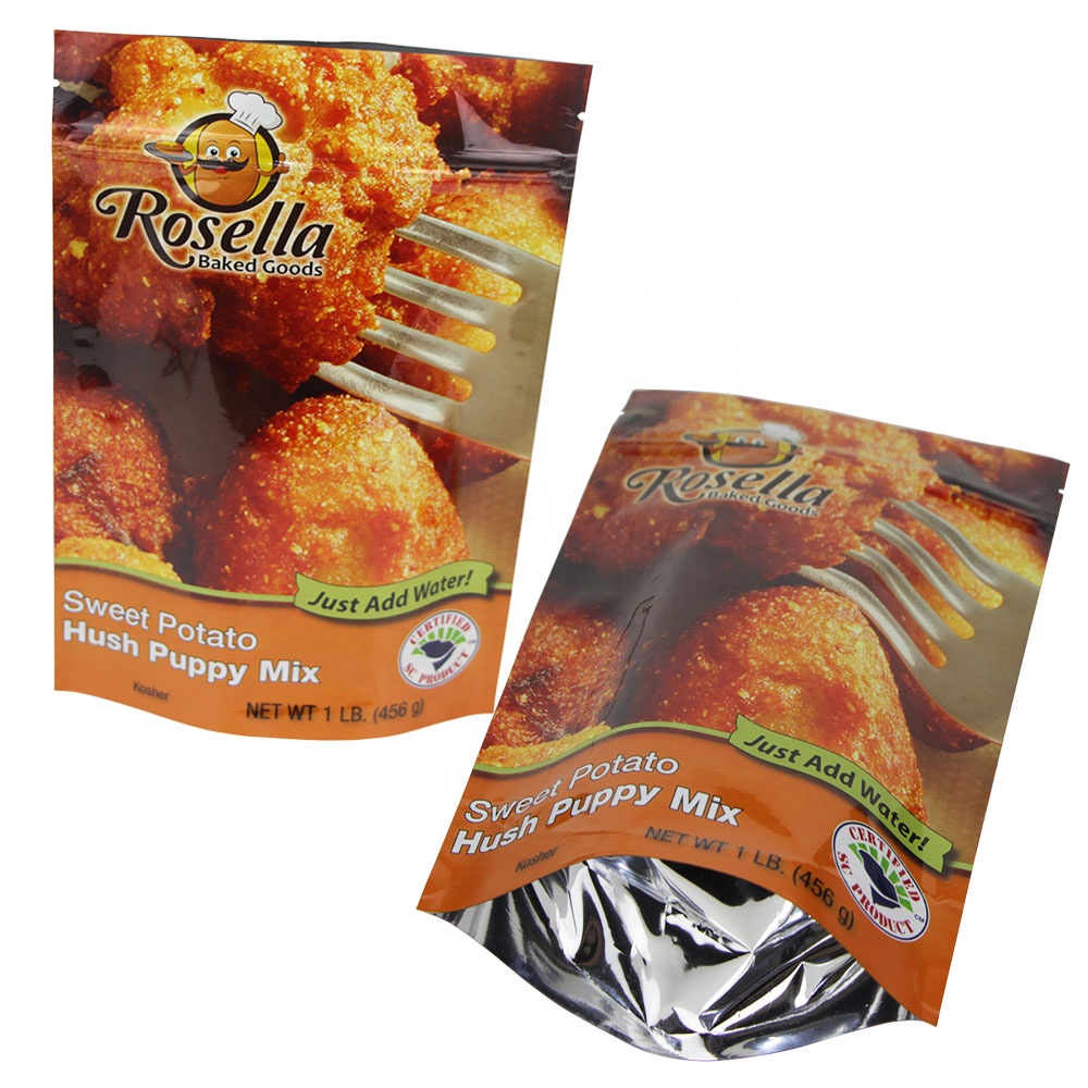 Custom printed ready-to-eat food custom plastic cooking bag