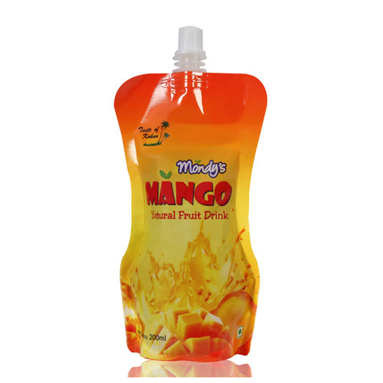 Direct selling vertical food printing plastic ketchup packaging