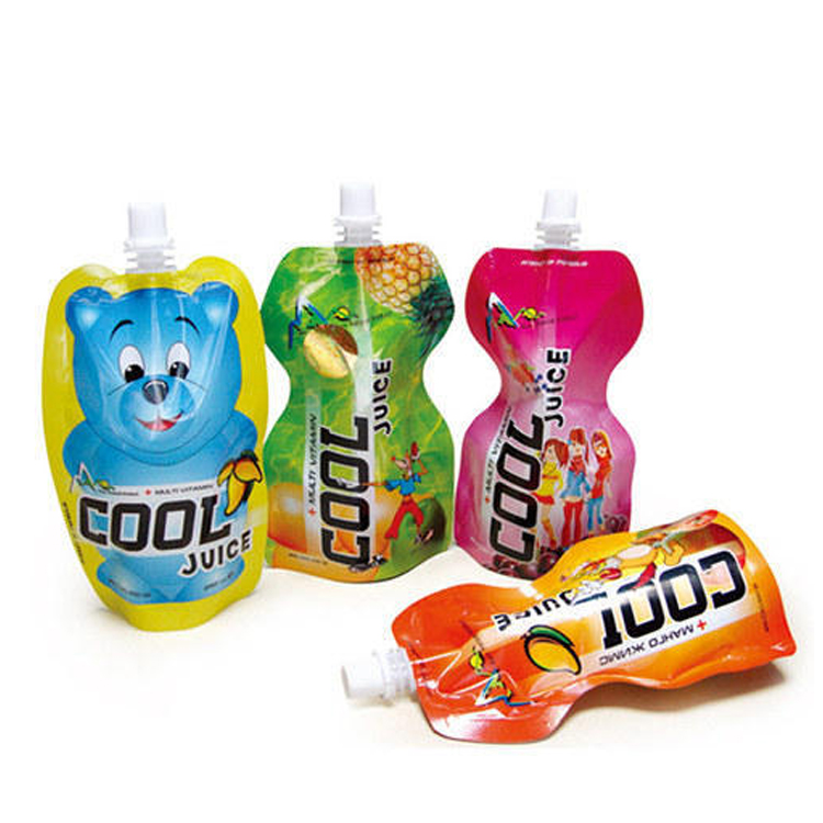 Direct selling vertical food printing plastic ketchup packaging