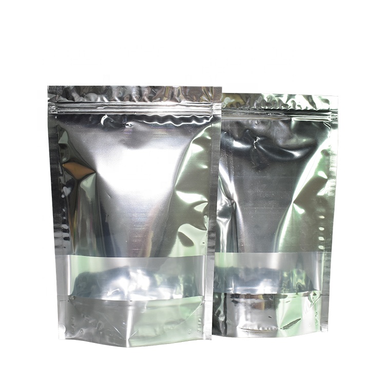 Supplier self-supporting self-sealing food packaging bag